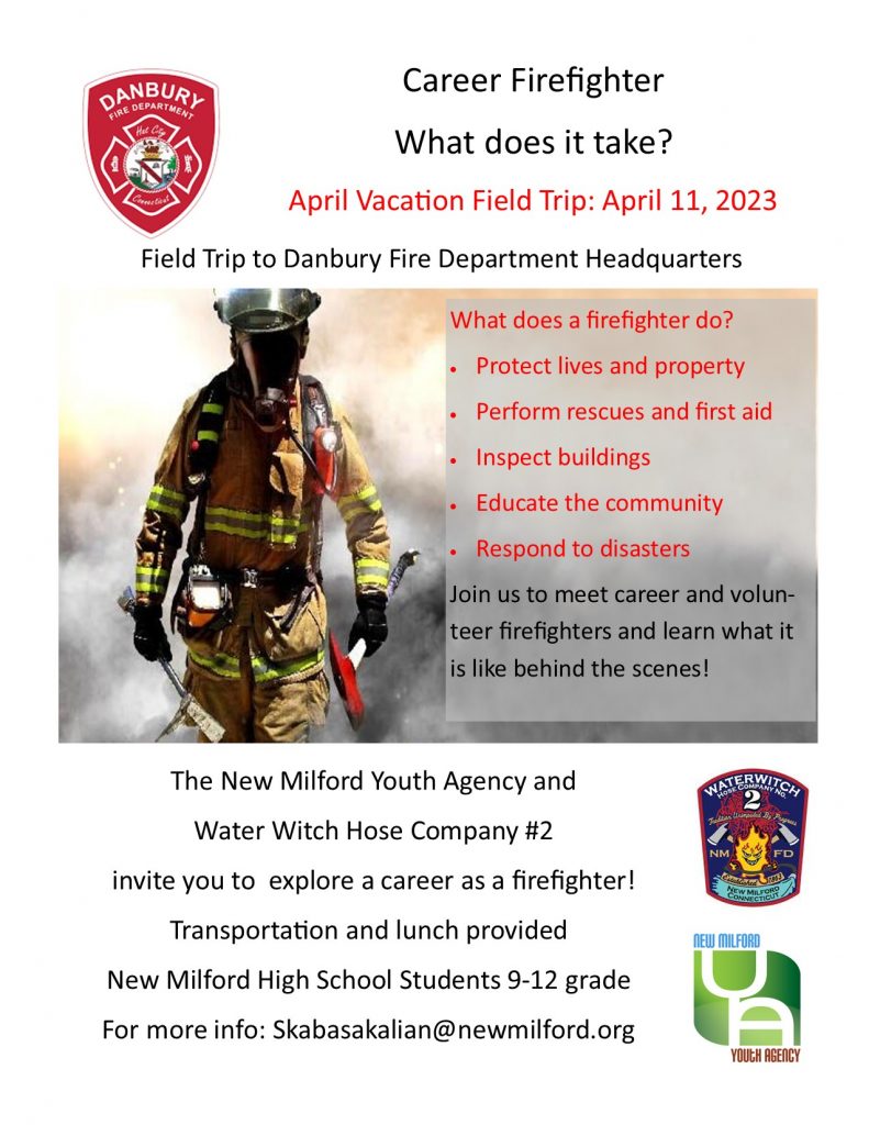 Firefighter Career Day – New Milford Youth Agency
